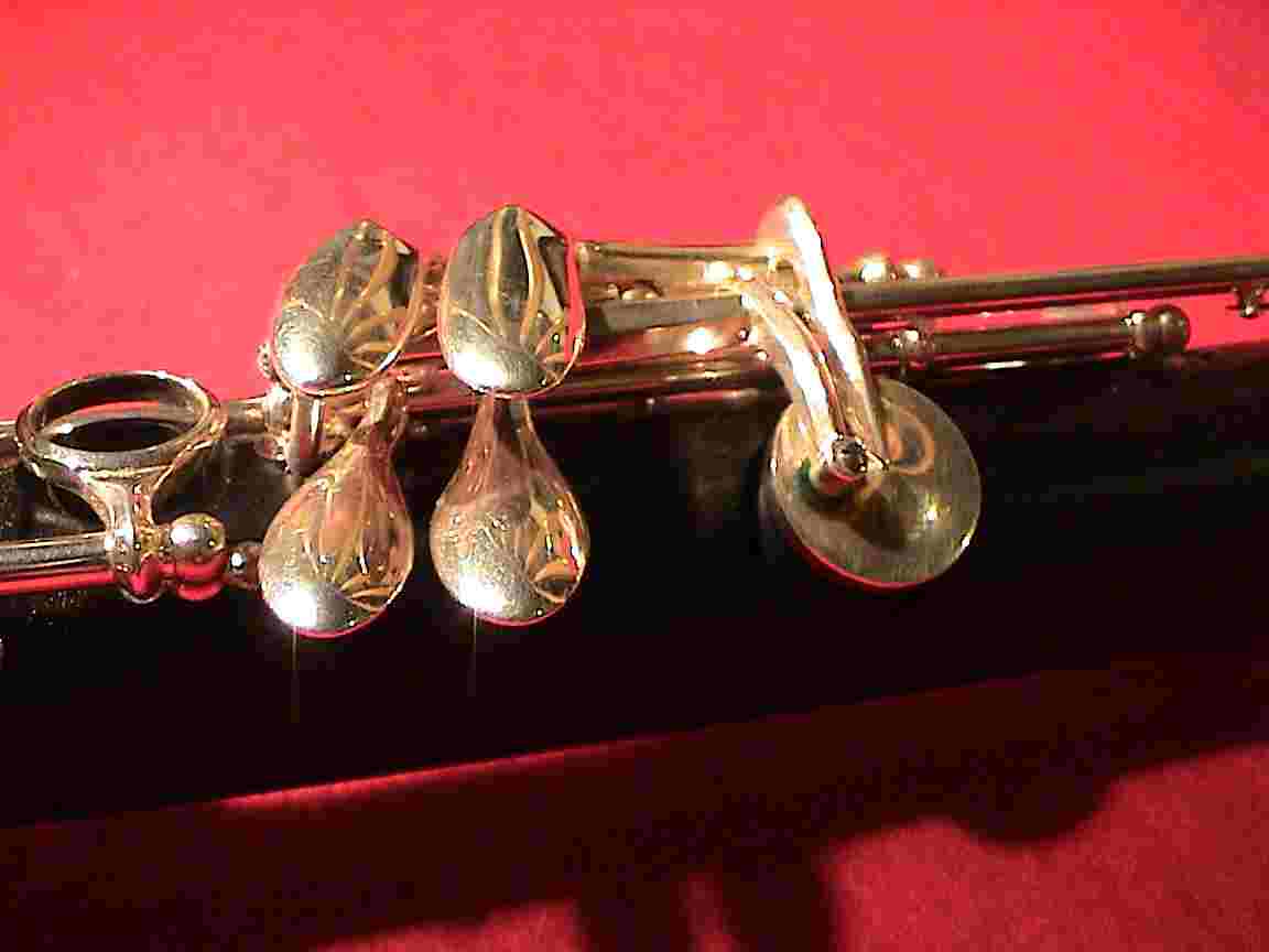 The most interesting aspect of the clarinet is the pads. They are a ...