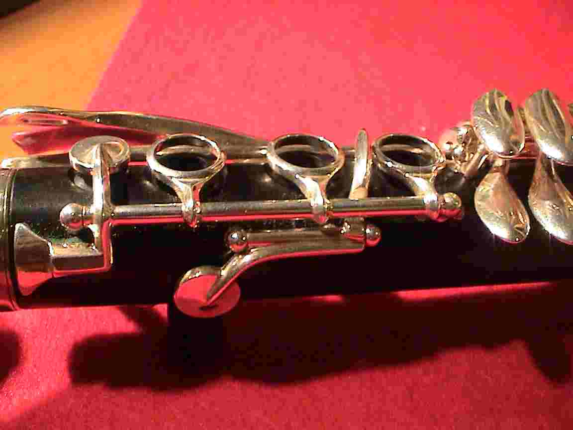 The most interesting aspect of the clarinet is the pads. They are a ...
